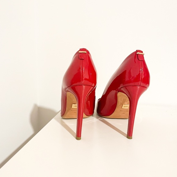 Hugo Boss | Shoes | Hugo Boss Staple R0c Pumps In Red Croc | Poshmark